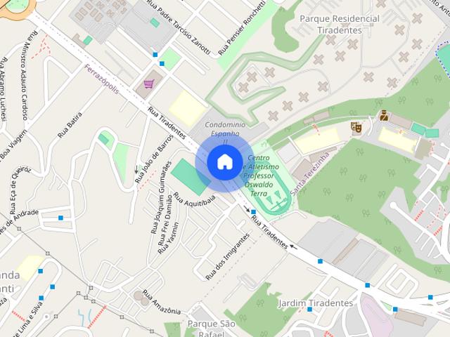Apartamento 2 quartos para aluguel no Parque Residencial Tiradentes, São Bernardo do Campo