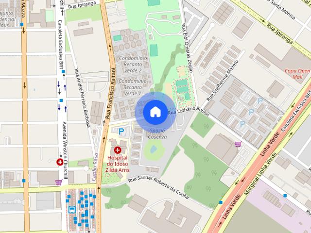 Apartamento 2 Quartos Pinheirinho 54m²