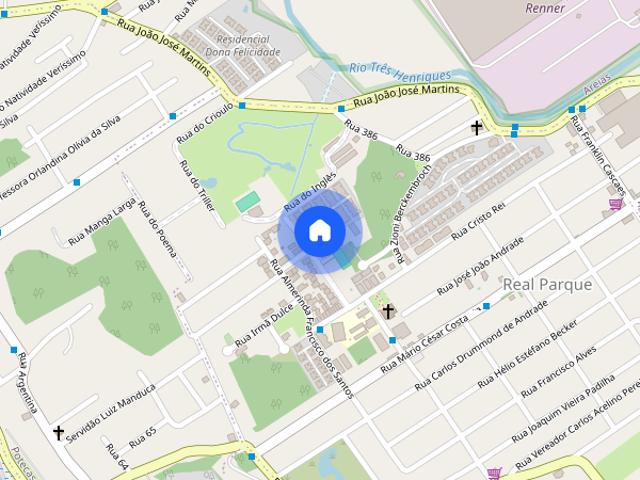 Apartamento 2 Quartos Real Parque 52m²