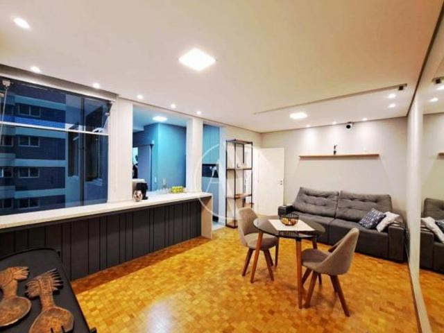 Apartamento 2 Quartos Reformado e com Projetor à Venda na Vila Itapura, Campinas/SP