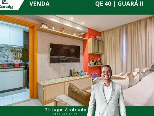 Apartamento 2 quartos, reformado e vista livre Residencial Duetto Guara II