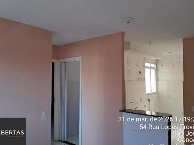 Apartamento 2 quartos, vaga e portaria 24hrs no bairro São José Canoas
