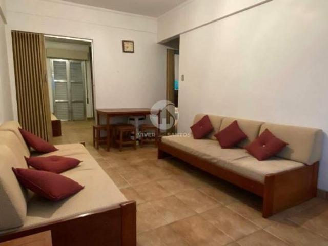 Apartamento 2 quartos, varanda, vaga e vista mar no Gonzaga