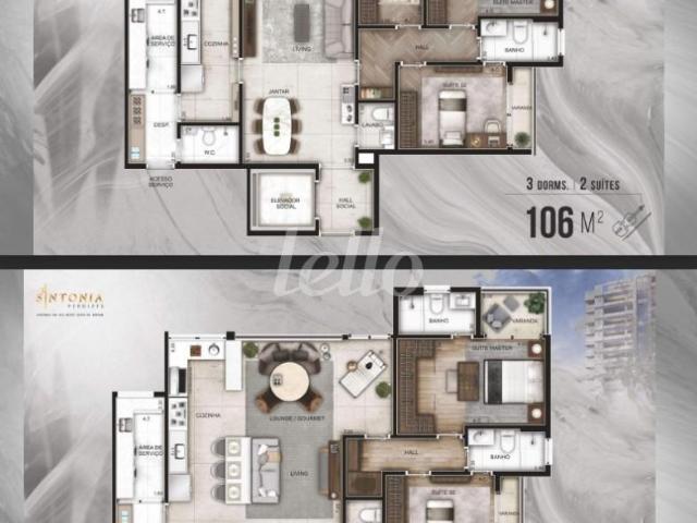 Apartamento 2 quartos à venda no a Perdizes