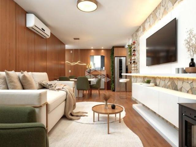 Apartamento 2 suítes, 79,45m² privativos decorado, 1 vaga, no Centro de Canela
