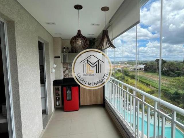 Apartamento 2 suítes, varanda gourmet e 2 vagas, Tons de Ipanema Jundiaí, Medeiros, condomínio com p