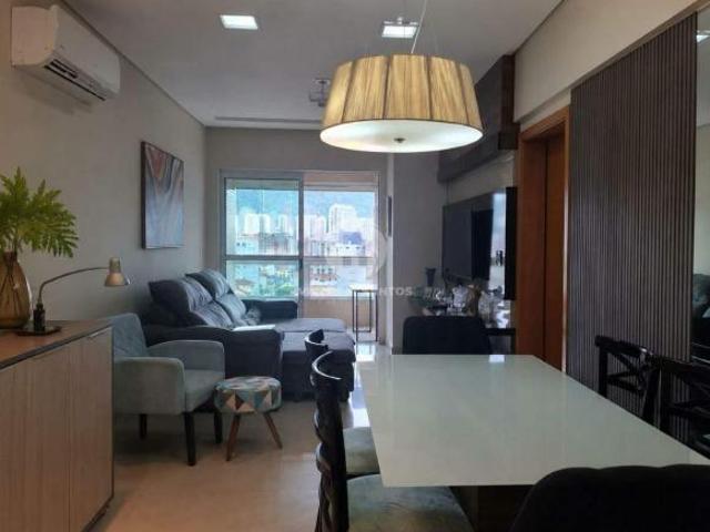 Apartamento 2 Suítes, Armários Planejados e 2 Vagas no Campo Grande Santos SP
