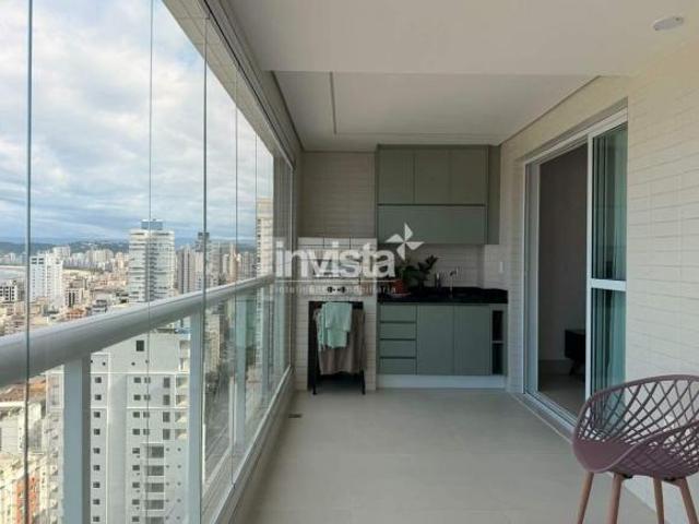 Apartamento 2 Suítes com 2 Vagas na Frente 100 m², Santos/SP