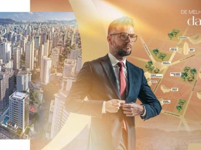 Apartamento 2 suítes na frente do Centro de Belo Horizonte — Financiamento OK