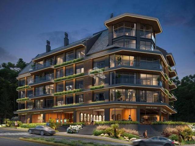 Apartamento 2 suítes no centro de Gramado!