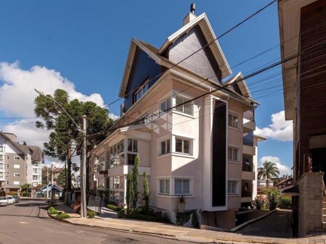 Apartamento 2 suítes residencial Burg Eltz no centro de Gramado