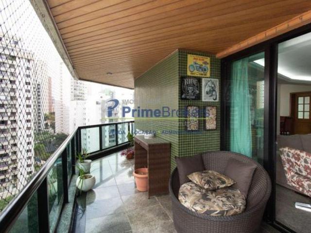 Apartamento, 300m² 5 Dormitórios, 4 Suítes, 4 Vagas, Varanda Integrada Chácara Klabin