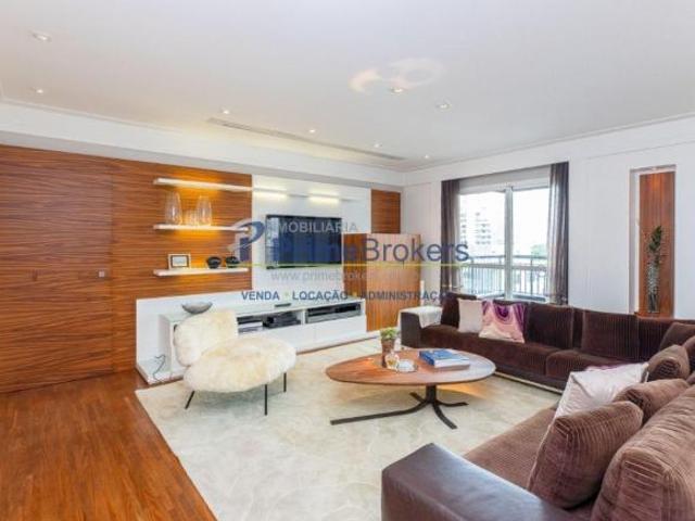 Apartamento, 301m² 3 Dormitórios, 3 Suítes, 5 Vagas, Varanda com Vidro Moema