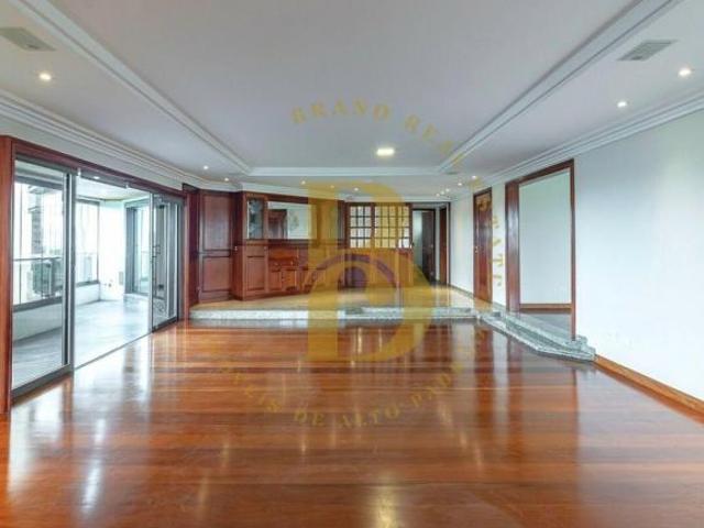Apartamento 302m² | Ibirapuera | Vista permanente para o parque | 1 por andar | 4 vagas