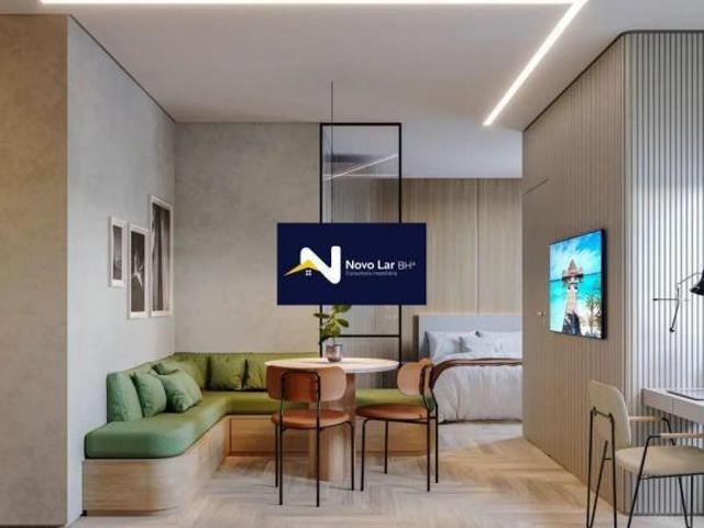 Apartamento 30m², 1 dormitório com lazer completo à venda no Loudes