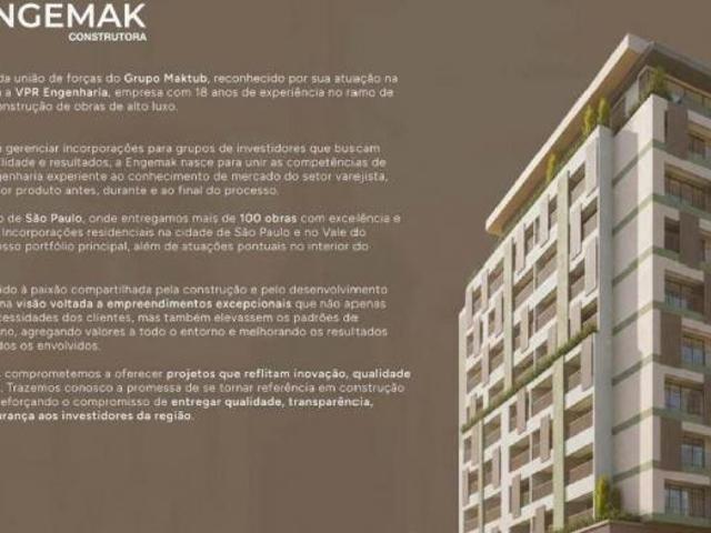Apartamento · 31,57m² · 1 Dormitório · 1 vaga