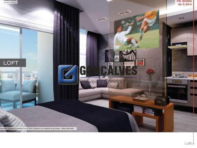 Apartamento 37 m² com Varanda Gourmet em Jardim do Mar, SBC – Aceita Financiamento