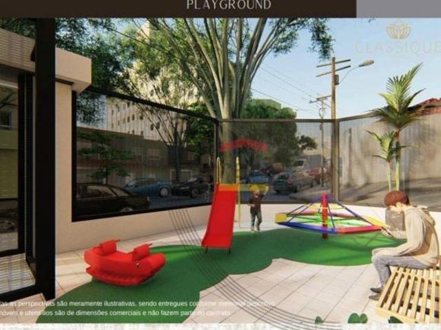 Apartamento 37m² Perdizes 2 dormitórios sacada sem vaga Salão de Festa Coworking FirePlace Playgroud