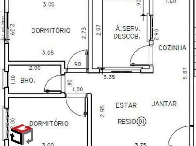Apartamento 34 m² Localizado No Bairro Príncipe de Gales Santo André SP