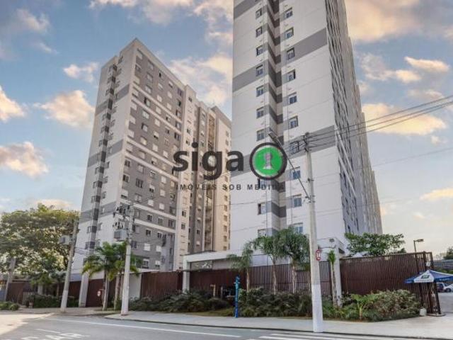 Apartamento 34 metros | 2 DORMITÓRIOS | 1 VAGA PORTEIRA FECHADA
