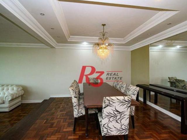 Apartamento, 355 m² venda por R$ 4.650.000,00 ou aluguel por R$ 18.000,00/mês Boqueirão Santos