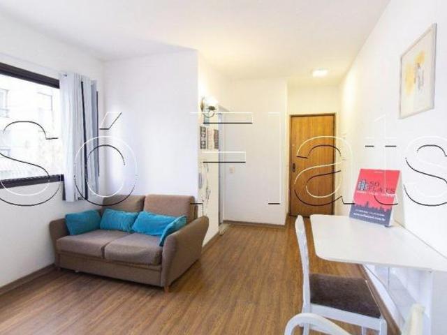 Apartamento 35m² mobiliado em Moema com vaga | Perto do Metrô Moema e Shopping Ibirapuera