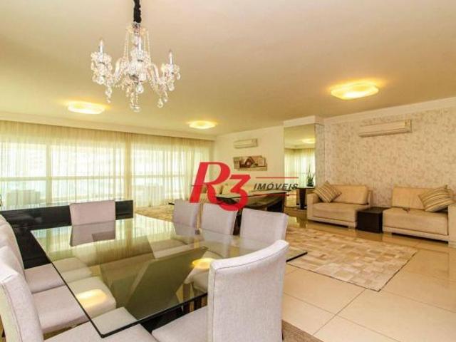 Apartamento, 360 m² venda por R$ 5.500.000,00 ou aluguel por R$ 32.110,00/mês Gonzaga Santos/S