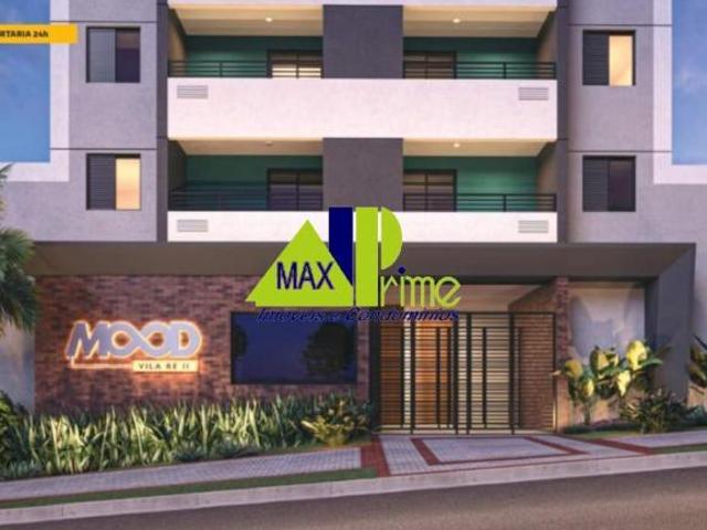 APARTAMENTO 36,84M²/02 DORMITÓRIOS/SACADA/SEM VAGA