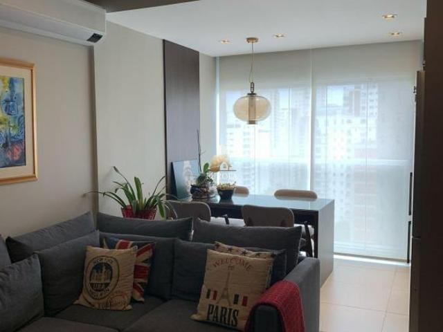 Apartamento 36m2 Mobiliado com suíte e 1 vaga Campo Belo