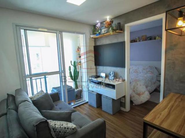 Apartamento 38mts2 1 km Shop Anália Franco 2 dorm + 1 vaga
