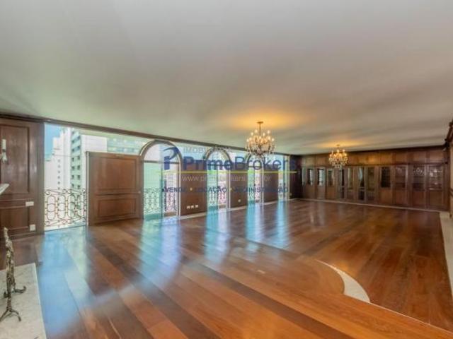 Apartamento, 394m² 4 Dormitórios, 3 Suítes, 5 Vagas, Home Bar Jardim Paulista