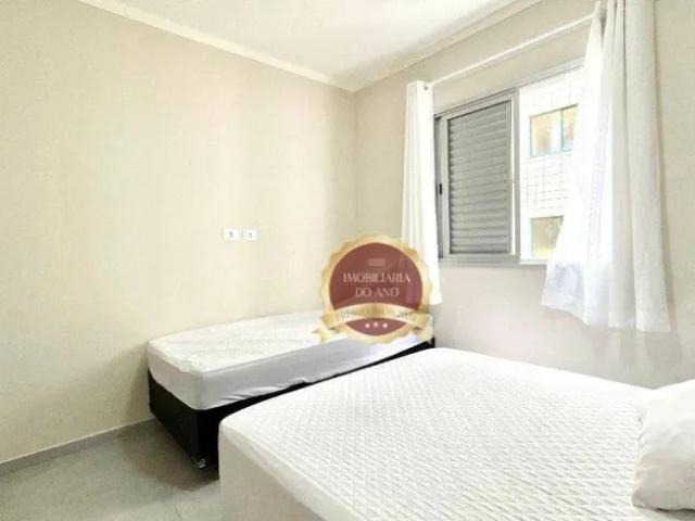 Apartamento 3 quartos Mobiliado Porteira Fechada com Vista Mar no Bairro Tupi – 100 Metros da Praia