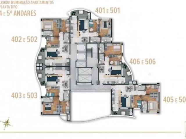 Apartamento 3 dormitórios Mercês Curitiba 83m² com suite novinho