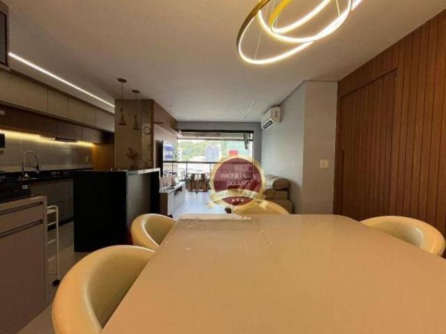 Apartamento 3 dormitórios mobiliado com 2 vagas perto da praia no canto do forte