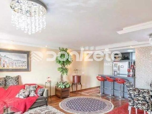 Apartamento 3 dormitórios mobiliado com varanda gourmet em Vila Valparaíso, Santo André – aceitamos