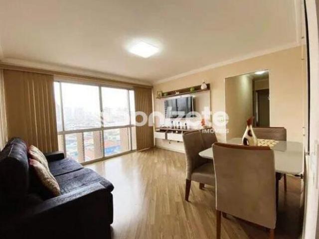 Apartamento 3 dormitórios mobiliado na Casa Branca, Santo André – 92 m², Frente, 1 vaga