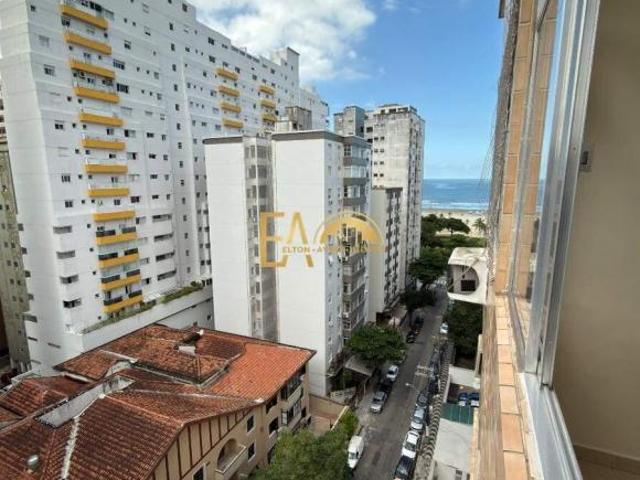 Apartamento 3 dormitórios na quadra da praia, garagem demarcada no José Menino