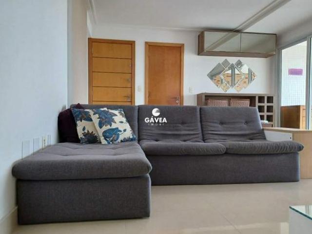 Apartamento 3 dormitórios no Boquierão Santos