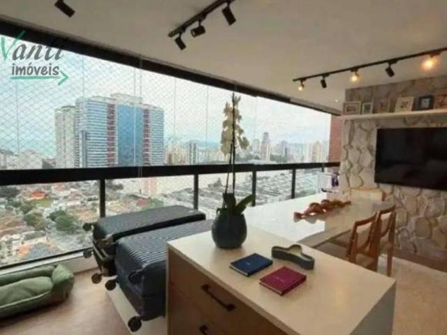 Apartamento 3 dormitórios à venda, 120 m² Aparecida Santos/SP