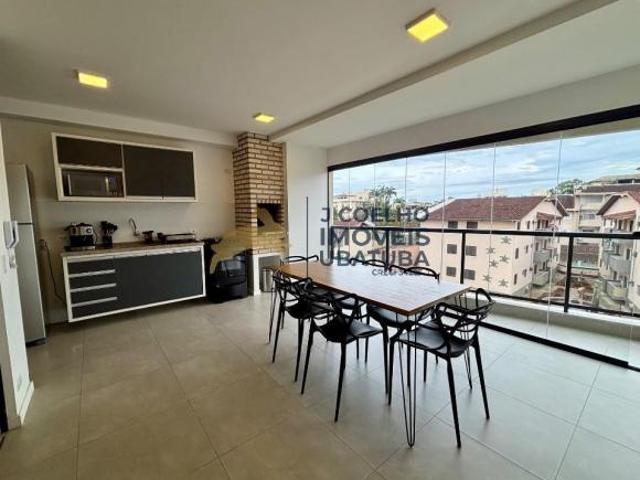 Apartamento 3 dormitórios à venda em condomínio resort na Praia do Itaguá Ubatuba SP