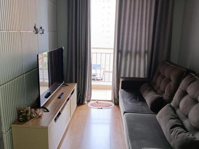 Apartamento 3 dormitórios à venda em Alphaville 60m2 com 1 vaga de carro à 3 min de estações