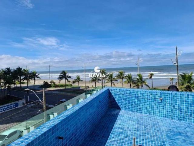 Apartamento 3 dormitórios com vista para o mar na Caiçara, Praia Grande – 2 vagas, 111,49 m²