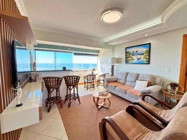 Apartamento 3 dormitórios com vista perene para o mar em Torres RS