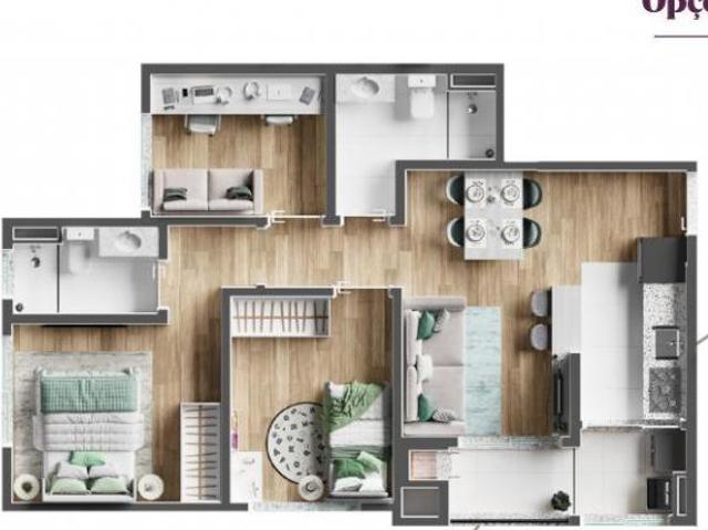 APARTAMENTO 3 DORMITORIOS COM SUITE