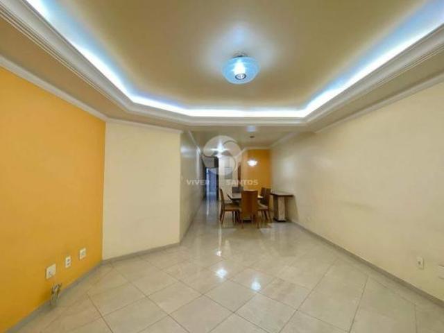 Apartamento 3 dormitórios, dependência, duas vagas demarcadas e lazer no Embaré