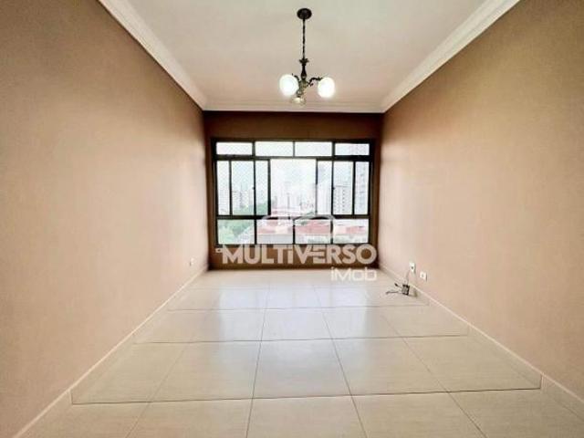Apartamento 3 dormitórios + dependência frente vista livre mar varanda no Marapé em Santos