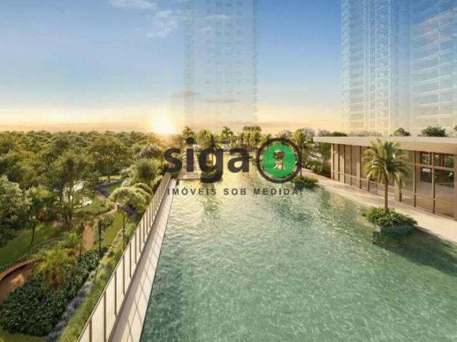 Apartamento 3 dormitórios e 1 vaga Resort com Quadra de Tênis na frente da Hípica Santo Amaro