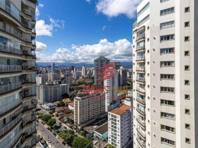Apartamento 3 dormitórios Ponta da Praia Santos/SP