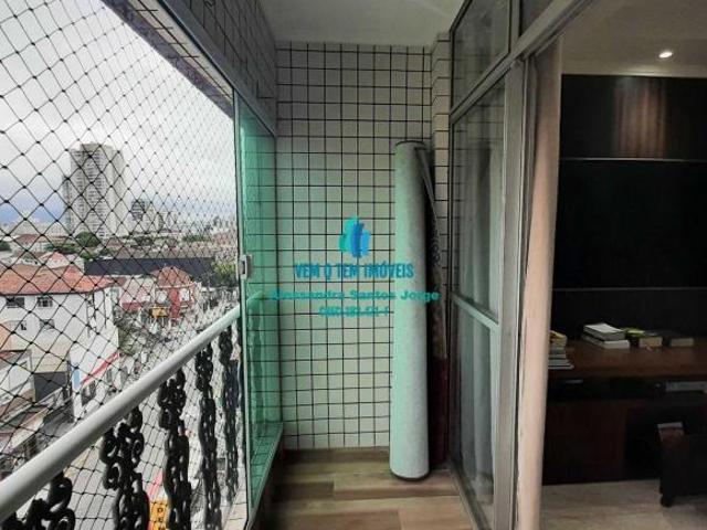 Apartamento 3 dormitórios PORTEIRA FECHADA em Campo Grande, Santos/SP