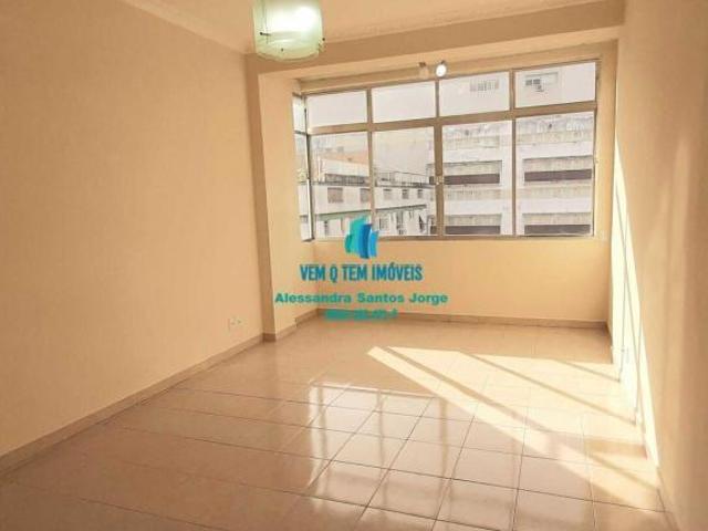 Apartamento 3 dormitórios, reformado, andar alto, vista mar, vaga demarcada José Menino em Santos